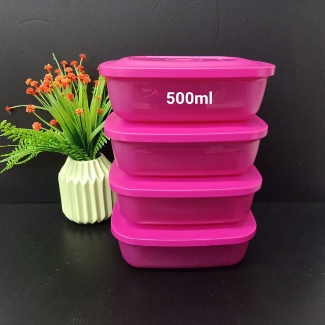 Tupperware Small Rectangular Saver 500ml | Shopee Malaysia
