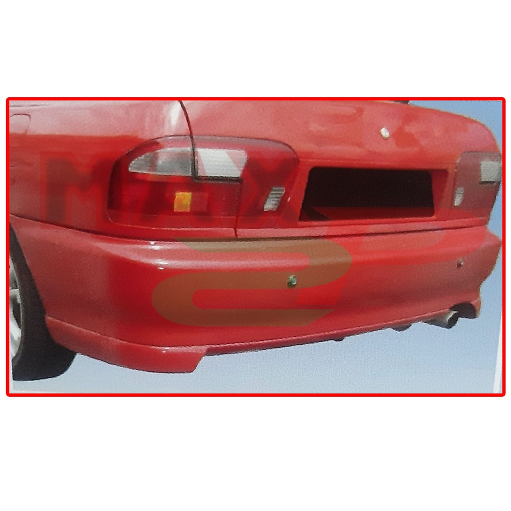 Proton Wira Aeroback SE Style Rear Back Skirt Lower Lip Spoiler ...
