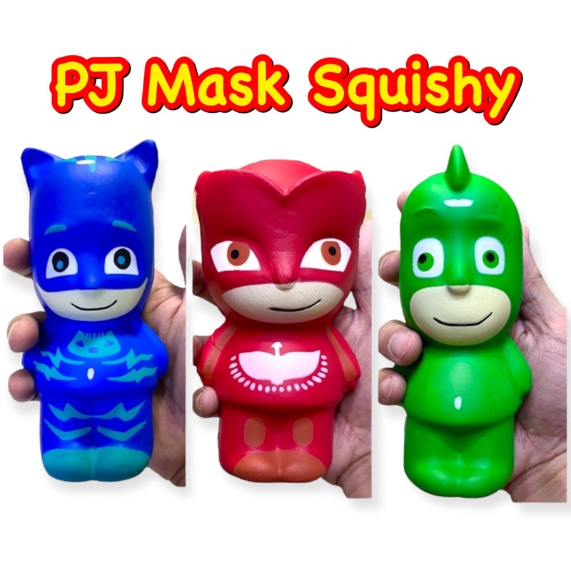 PJ Mask Soft Squishy - Mainan PJ Masks Lembut | Shopee Malaysia