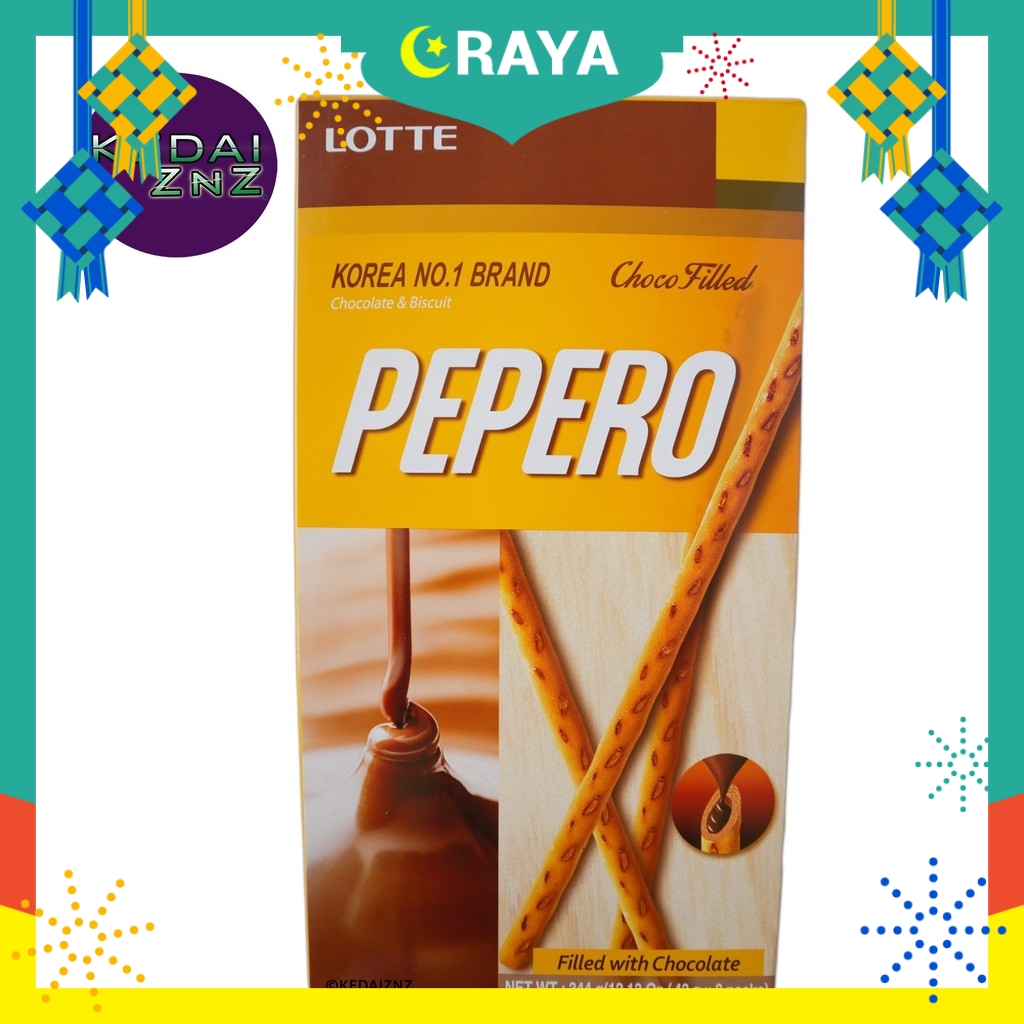 Chocolate LOTTE PEPERO Choco Filled Box 344g Coklat | Shopee Malaysia