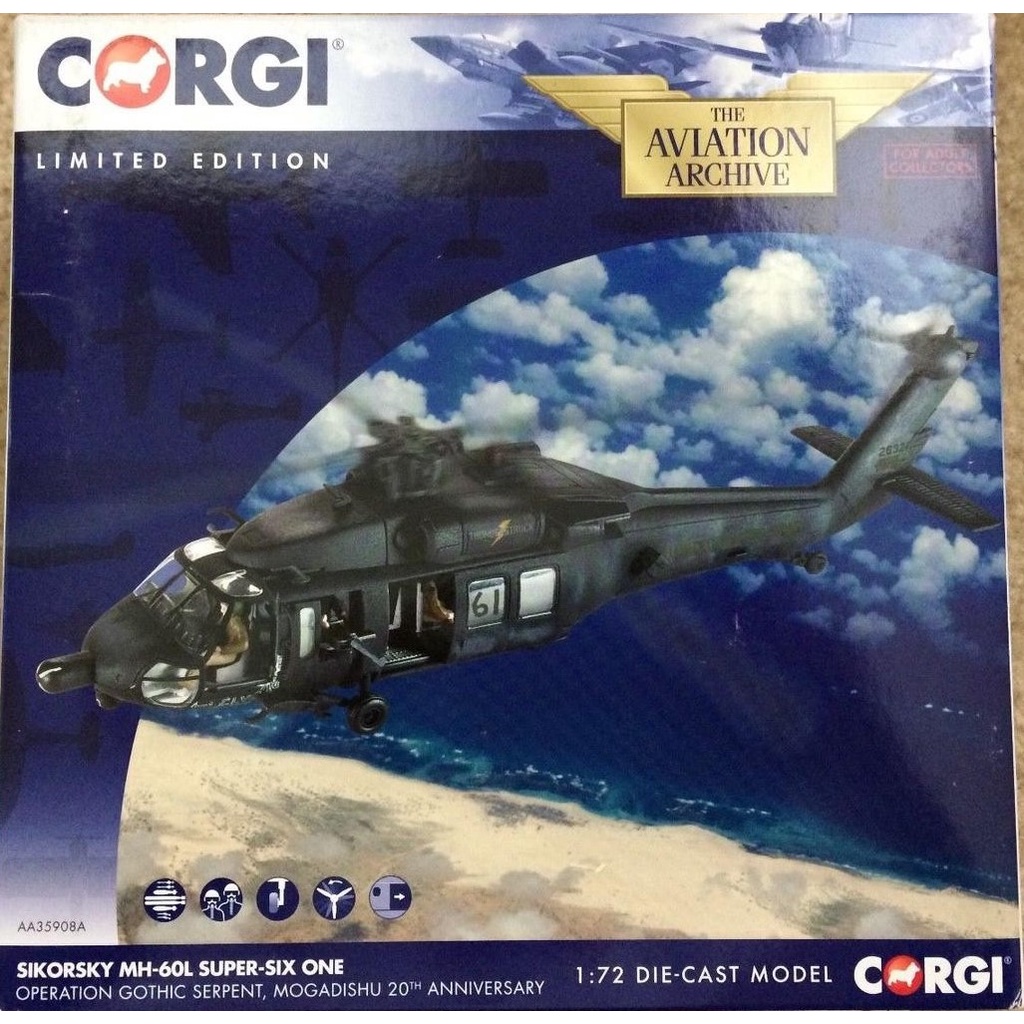 CORGI SIKORSKY MH-60L Super - SIX ONE | Shopee Malaysia