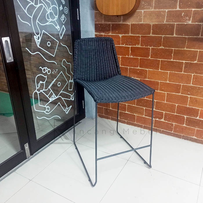 Cafe Chair / Bar Chair / Minimalist Dining Chair | Shopee Malaysia