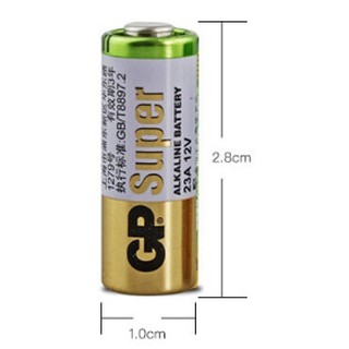 GP 23A 12V Super Alkaline Battery High Voltage GP23A - 1 pcs | Shopee Malaysia
