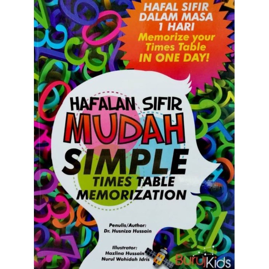Buku : Hafalan Sifir Mudah ( Simple Times Table Memorization ) - Teknik Hafal Sifir ( Dr Husniza ...