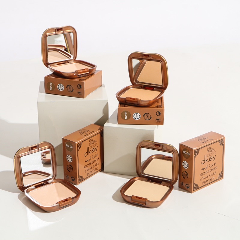 DKAY GEMSTONES 2 WAY CAKE POWDER | Shopee Malaysia