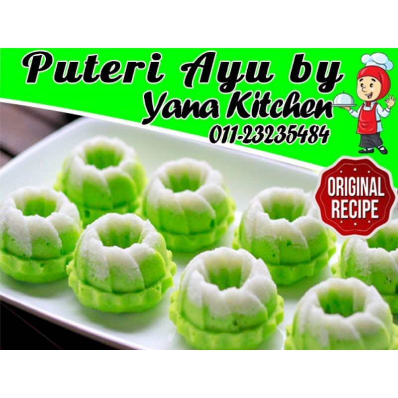 Kuih Puteri Ayu Gebu By Yana Kitchen(6 pcs) | Shopee Malaysia