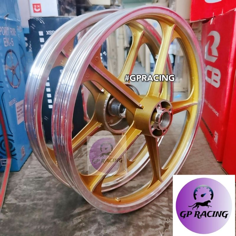 RG-S/RGS/RG SPORT RIM 5 BATANG RG RIM "GP RACING" | Shopee Malaysia