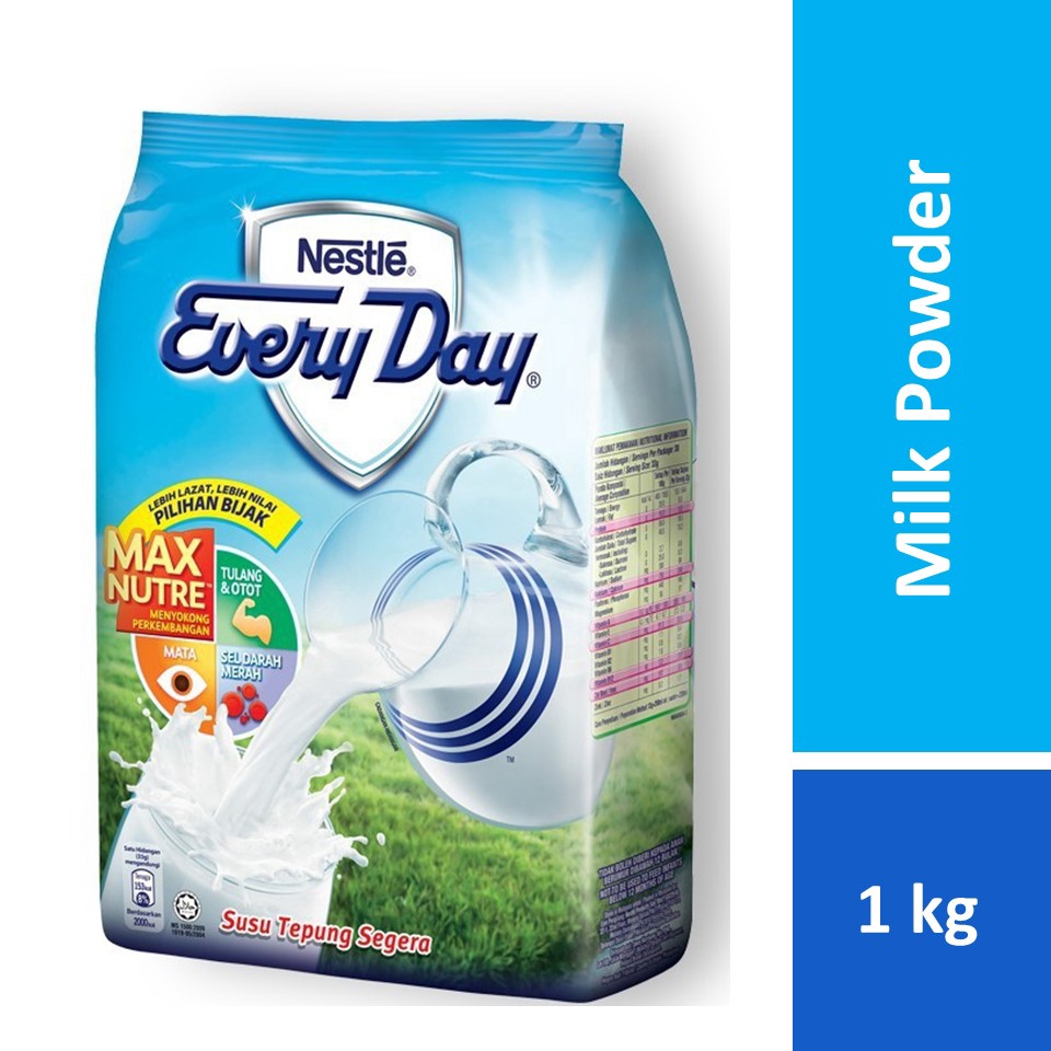 Nestle Everyday Milk Powder 1kg | Shopee Malaysia