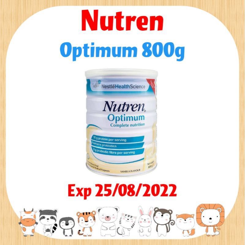 Nestle Nutren Optimum 800g | Shopee Malaysia