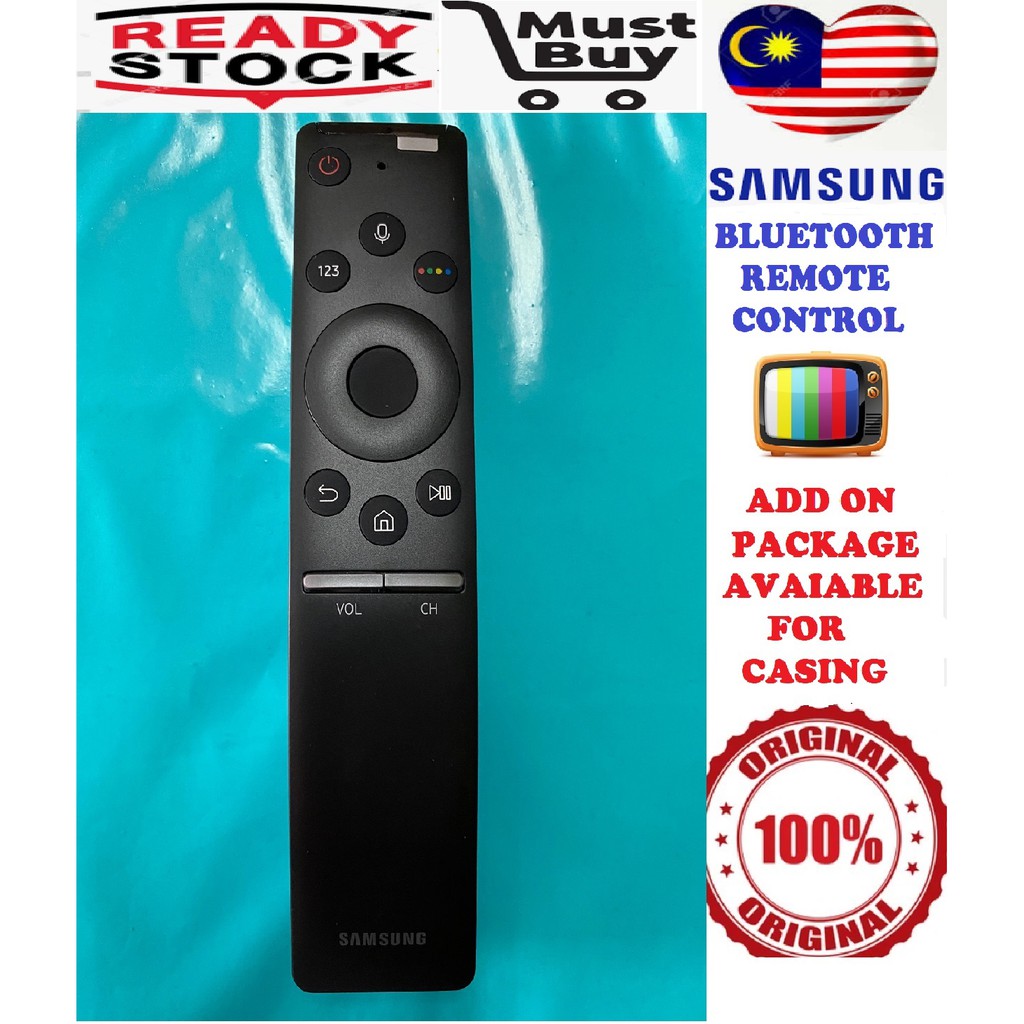 SAMSUNG ORIGINAL SMART REMOTE CONTROL WITH MIC LOGO **READY STOCK ...