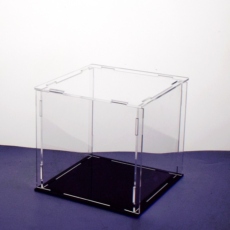 【DIY】 DIY Acrylic Transparent Display Box 10X10X10CM DIY 仿玻璃亚克力防尘展示盒 ...