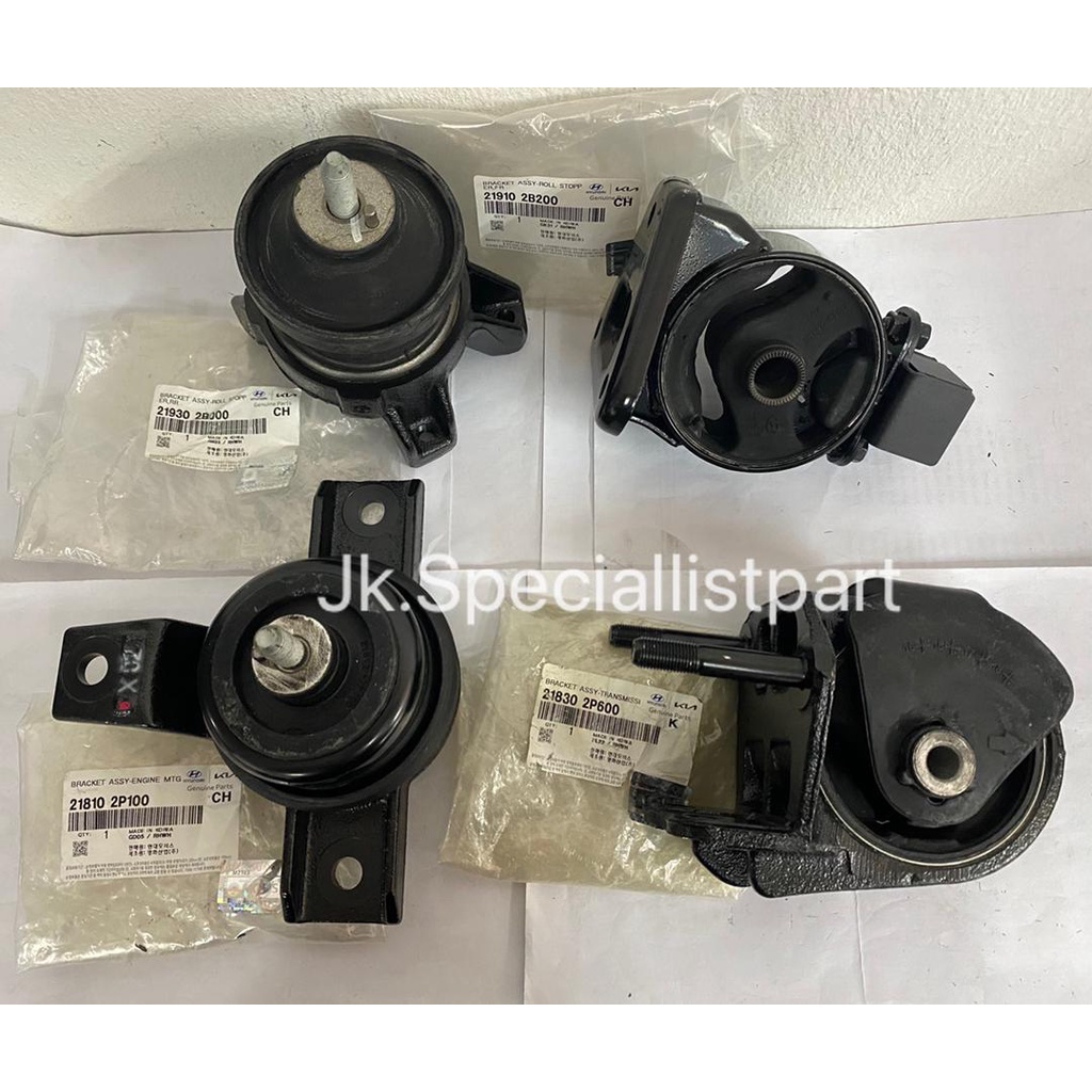 ENGINE MOUNTING SET (ORIGINAL) [RH LH FRT RR] HYUNDAI SANTAFE CM10 ...