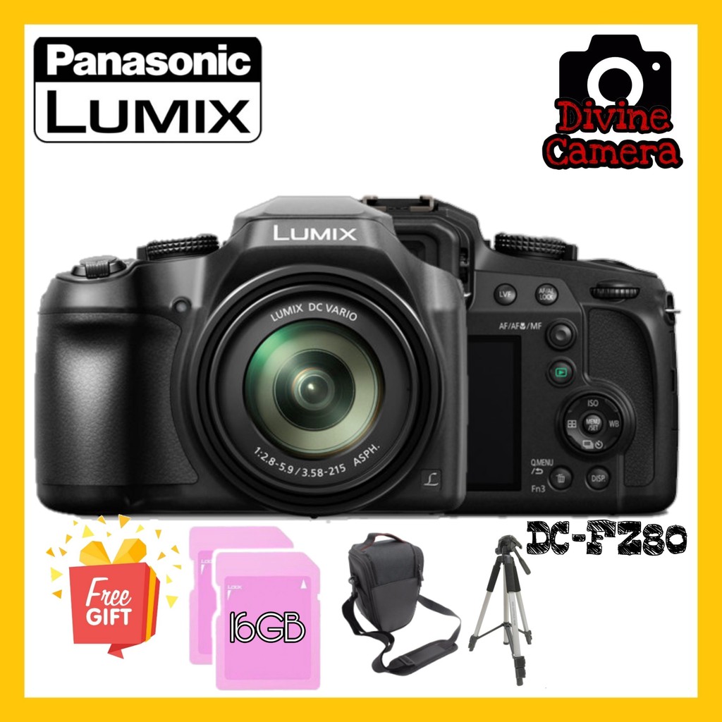 Panasonic Lumix DC-FZ80 Digital Camera | Shopee Malaysia