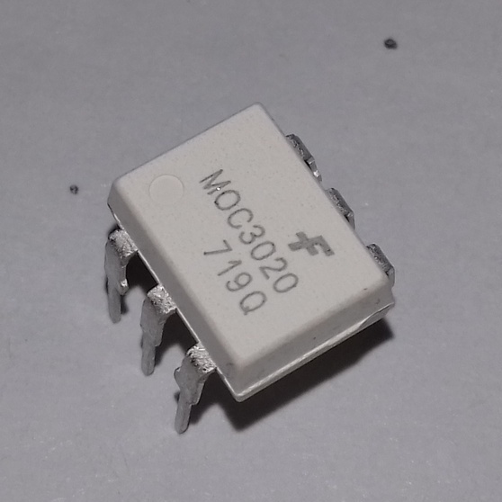 MOC3020 MOC3021 MOC3022 MOC3023 DIP-6 ORIGINAL FAIRCHILD Random-Phase Optoisolators Triac Driver ...