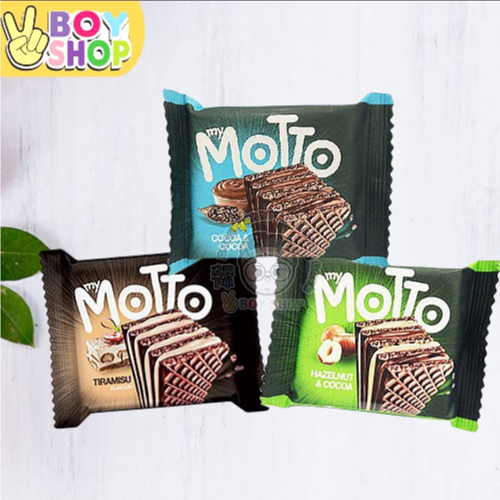 My Motto Wafer 34g Assorted Shopee Malaysia