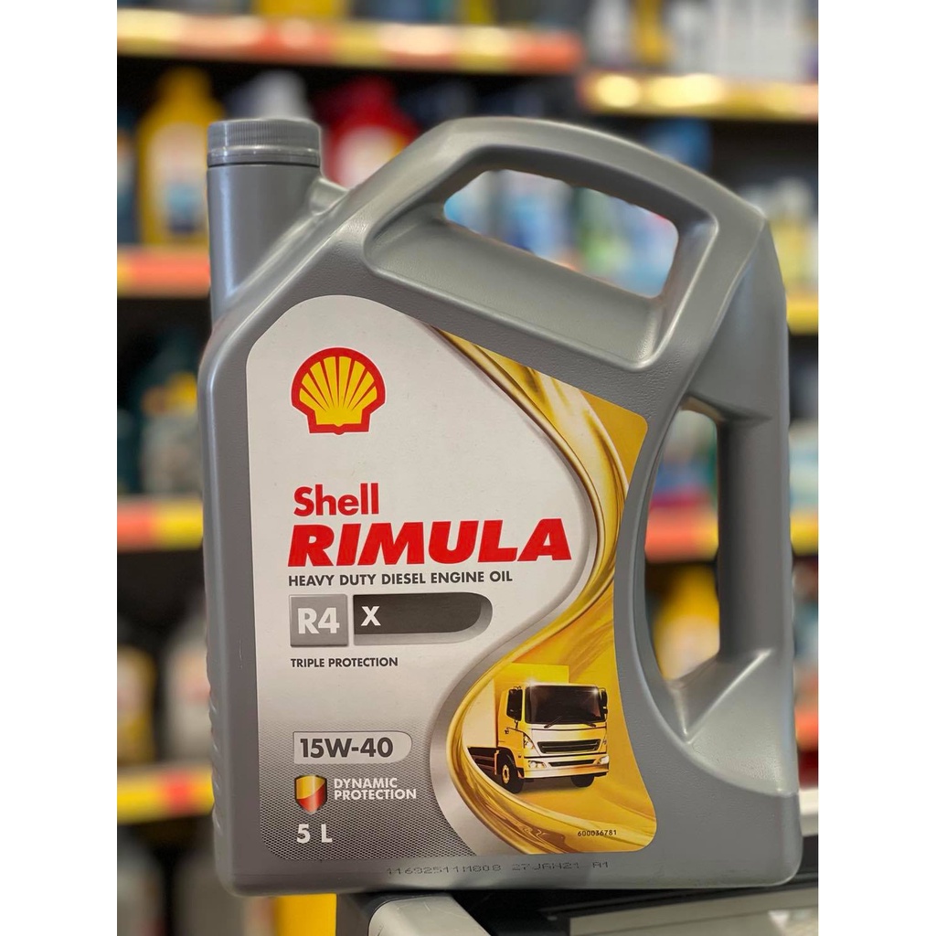 Shell Rimula R4 X Lubricant Diesel Engine Oil (Minyak Hitam Enjin Lori ...