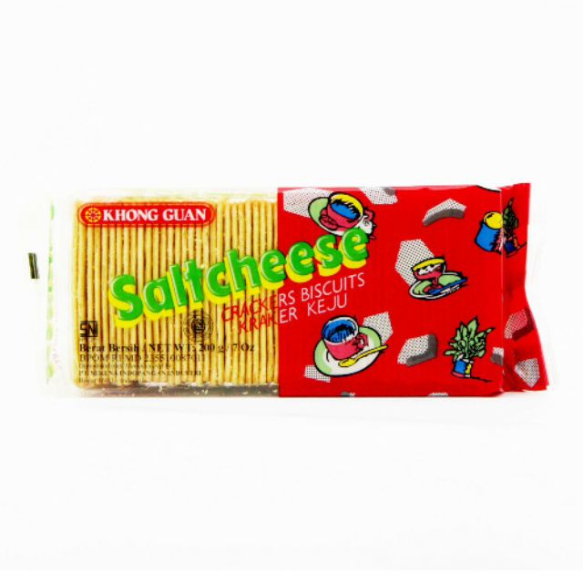 KHONG GUAN Saltcheese Crackers 200g | Shopee Malaysia