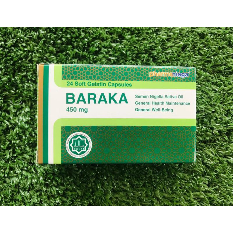 PHARMANIAGA BARAKA 450mg 24 softgel (Habatusauda) | Shopee Malaysia