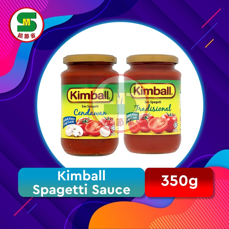 Kimball [Traditional/Mushroom] Spaghetti Sauce 350g | Shopee Malaysia