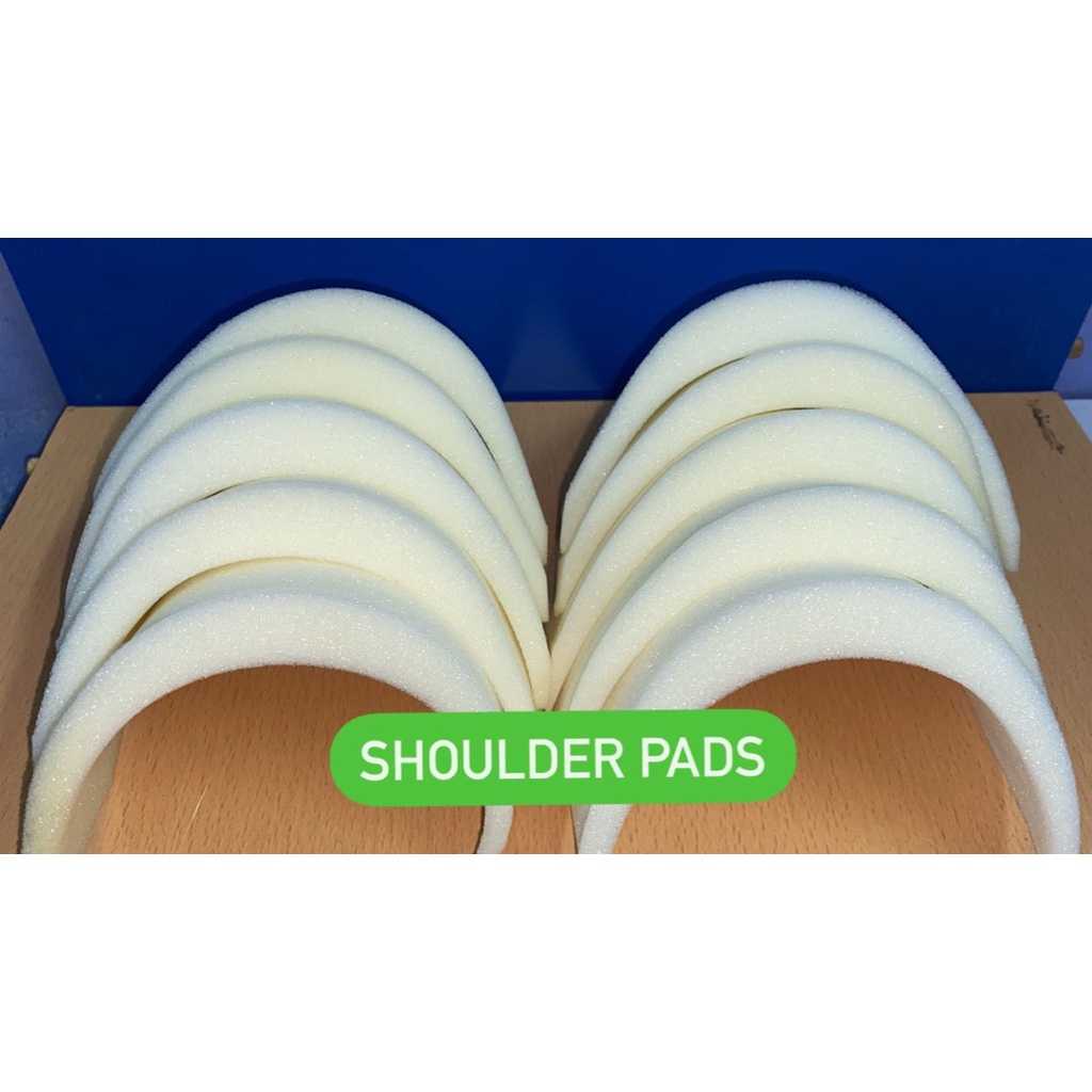 Shoulder Pads/Span Bahu/Sponge Baju 1/2 inch (2pcs/pack) | Shopee Malaysia