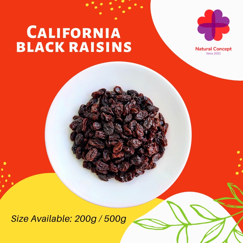 Premium California Black Raisins | Shopee Malaysia