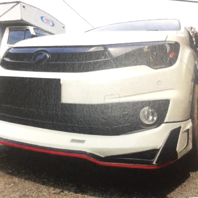 Bezza Axia vios Bodykit skirting body kit skirt drive 68 with spray ...