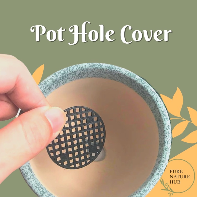 Flower Pot Hole Cover Drainage Hole Mesh Pad Pot Bottom Grid Mat ...