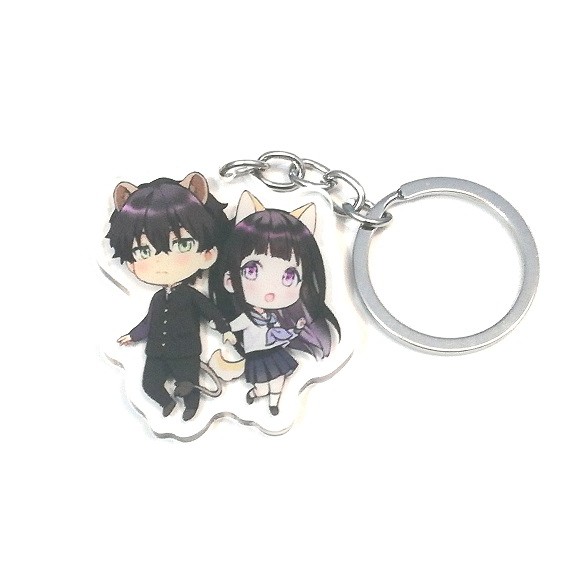 Oreki & Chitanda - Hyouka High Quality Anime Acrylic Keychain | Shopee ...