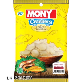 Mony Crackers 200g / Keropok Mony 200g (Sari Udang/Sari Ikan/Bawang ...