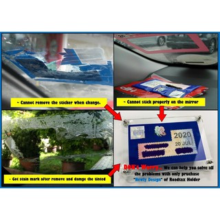 Roadtax / Road Tax Laminate Sticker (9.5cm x 15cm) 1x | Shopee Malaysia