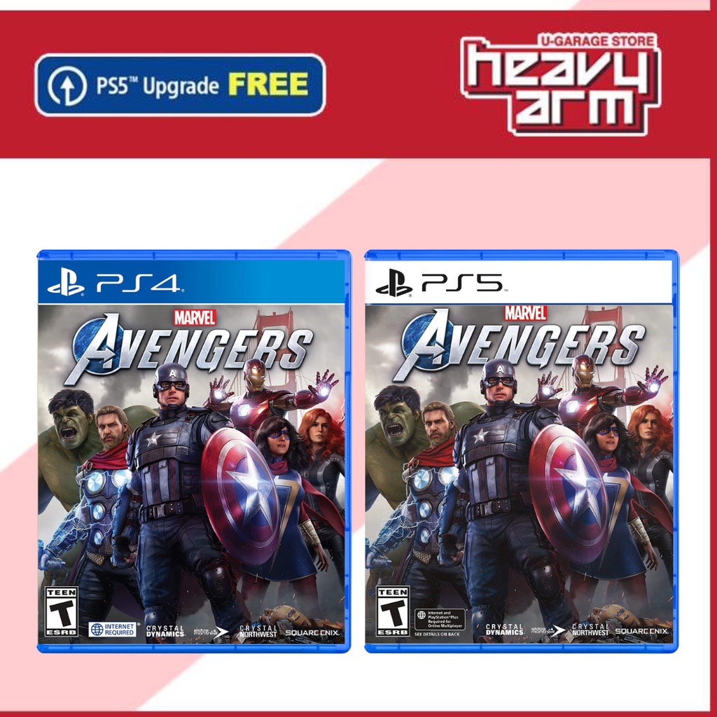 Ps4 Marvel S Avengers Ps5 Marvel S Avengers English Shopee Malaysia