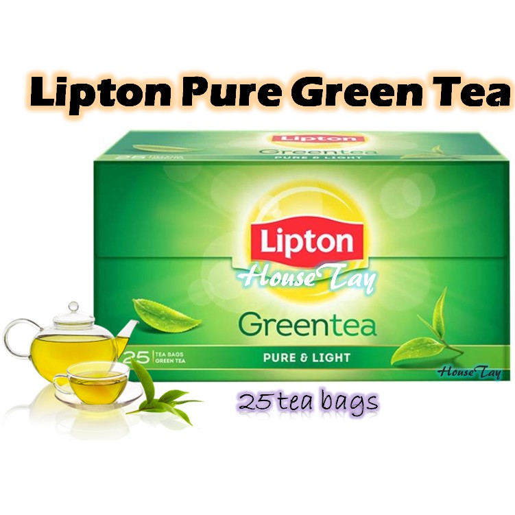 Lipton Pure Green Tea (25 Tea Bag) | Shopee Malaysia