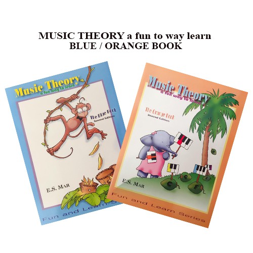 Music Theory - The Blue Book - The Orange Book / E.S MAR / Theory Book ...