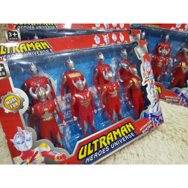 Mini ultraman 8pcs (wtoy) | Shopee Malaysia