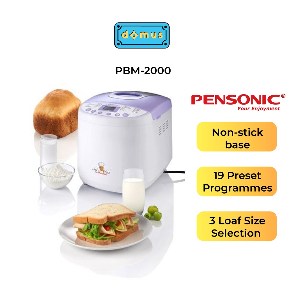 Pensonic Chef 's Like Bread Maker (650W) PBM-2000 | Shopee Malaysia