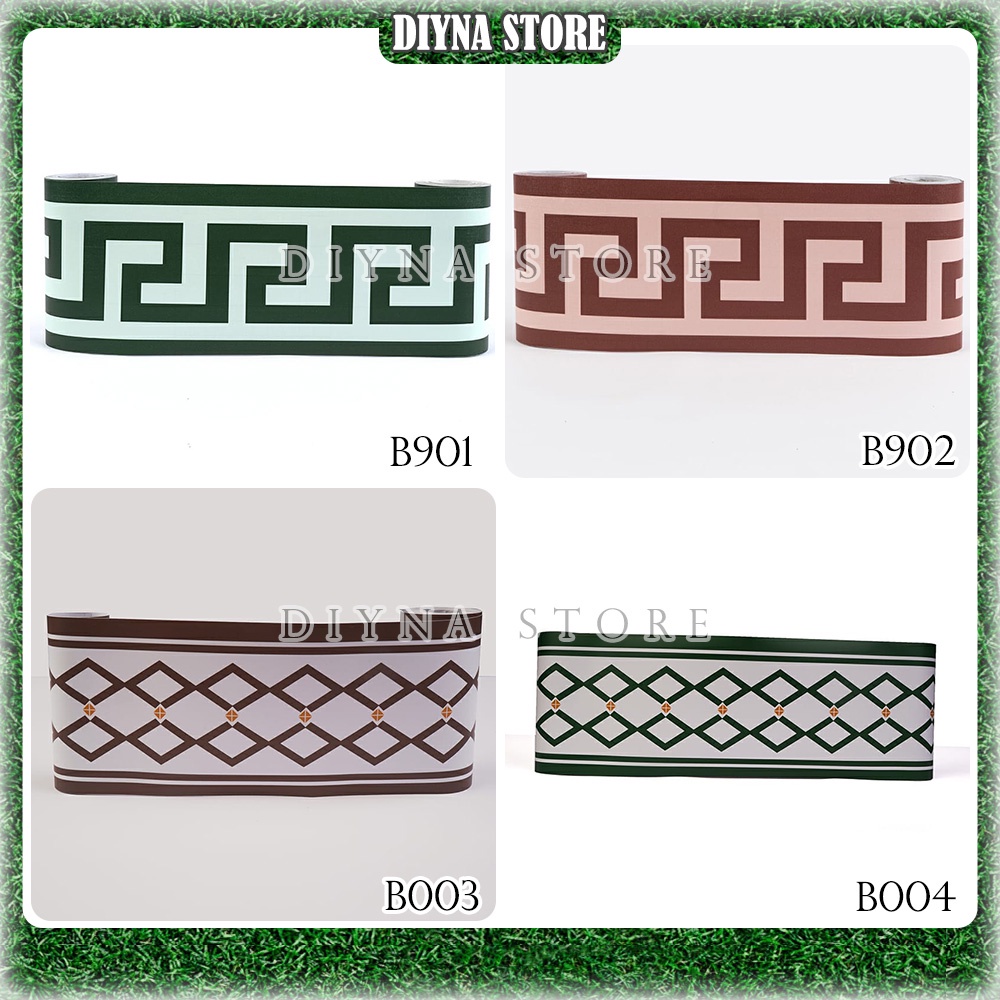 Border wallpaper pvc Skirting wallpaper Border wallpaper sticker self ...