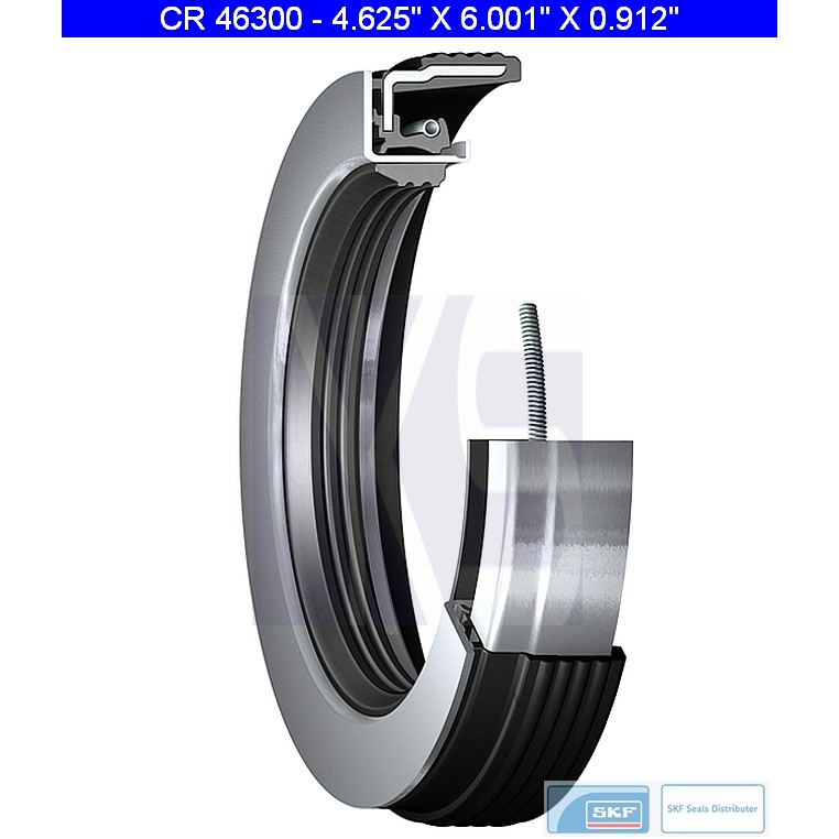 SKF CR 46300 SCOTSEAL-PLUS-XL Rotary Seal NBR ( 4.625" x 6.001" x 0.912 ...