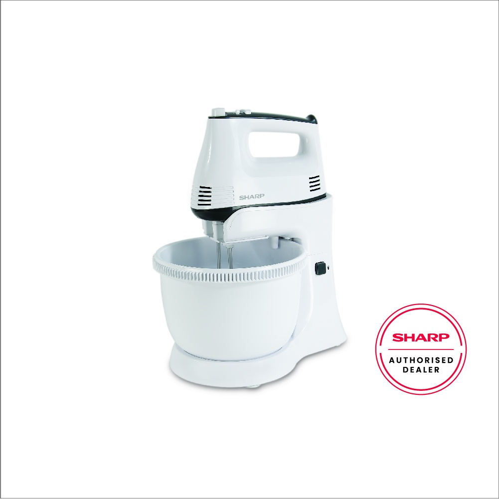 SHARP Stand Mixer Hand Mixer 2-in-1 3.4L EMS60WH | Shopee Malaysia