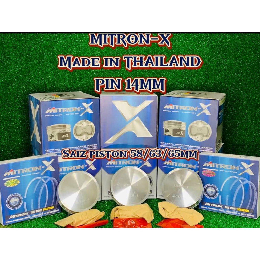 MITRON-X / MITRON X PISTON KING WITH RING * 14 pin made in Thailand ...