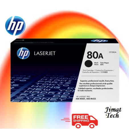 HP CF280A / 80A Original Laser Toner Cartridge LaserJet Pro400 M401 ...