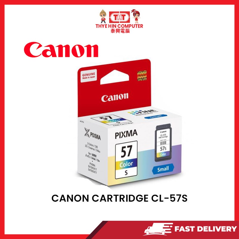 CANON CL-57S COLOR CARTRIDGE(DELIVERY BY MELAKA) | Shopee Malaysia