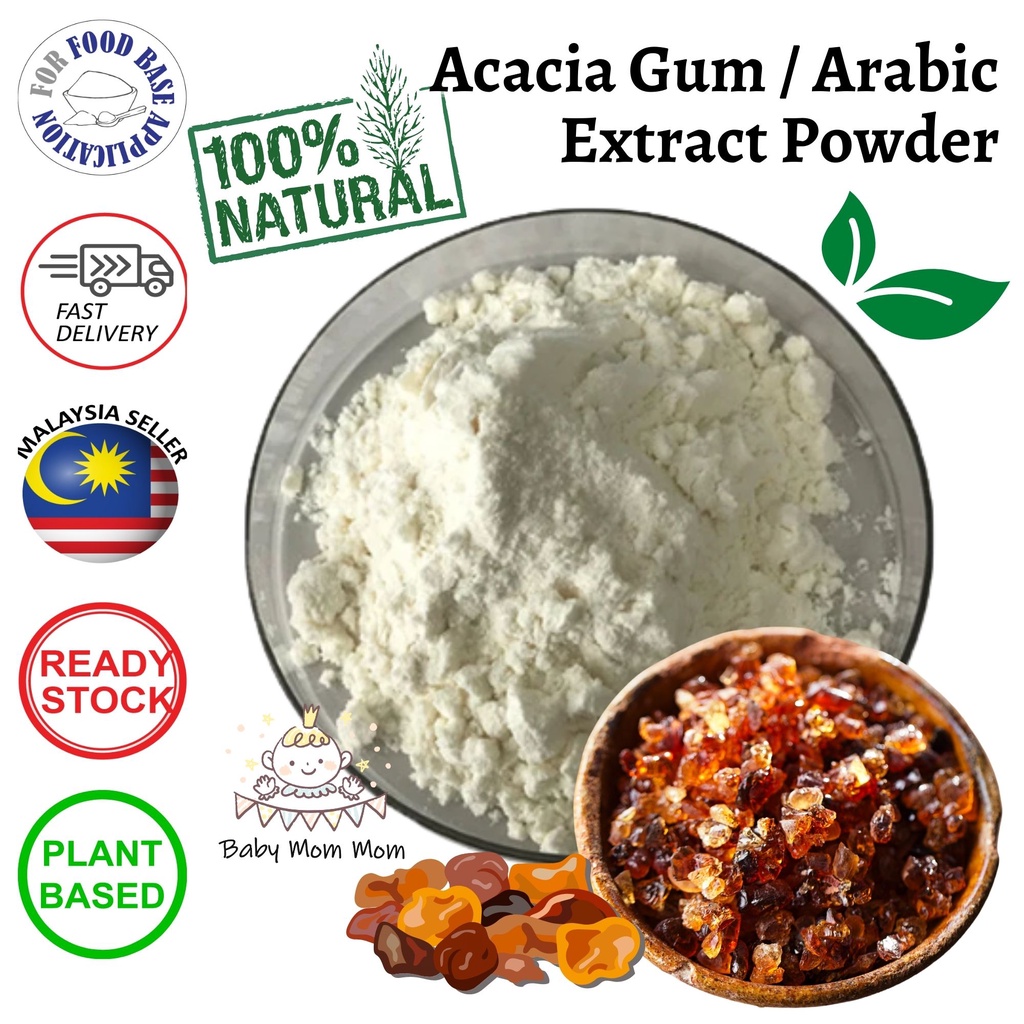 Acacia Gum Powder / Gam Arab / Gum Arabic / (Al-Manna)- Tummy Fiber ...