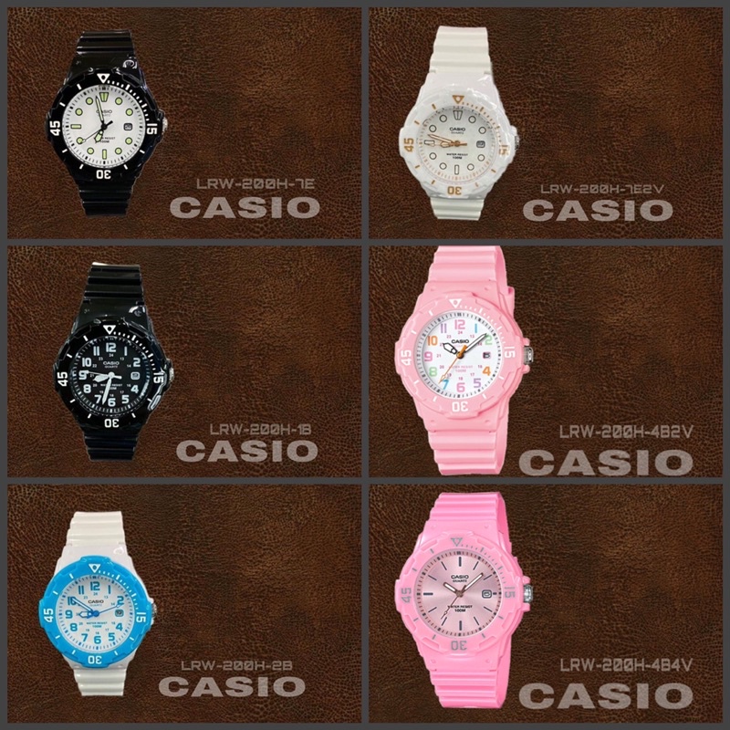 CASIO LRW-200H Series 100% ORIGINAL 1 Year Warranty | Shopee Malaysia