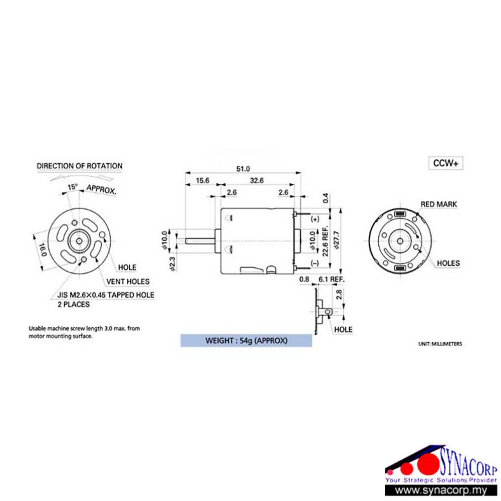 Toy/Hobby DC Motor Pinout Wiring, Specifications, Uses, 48% OFF