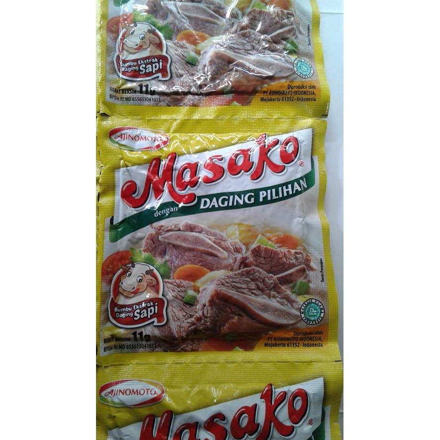 Masako Serbuk Perasa Daging 12Paket | Shopee Malaysia