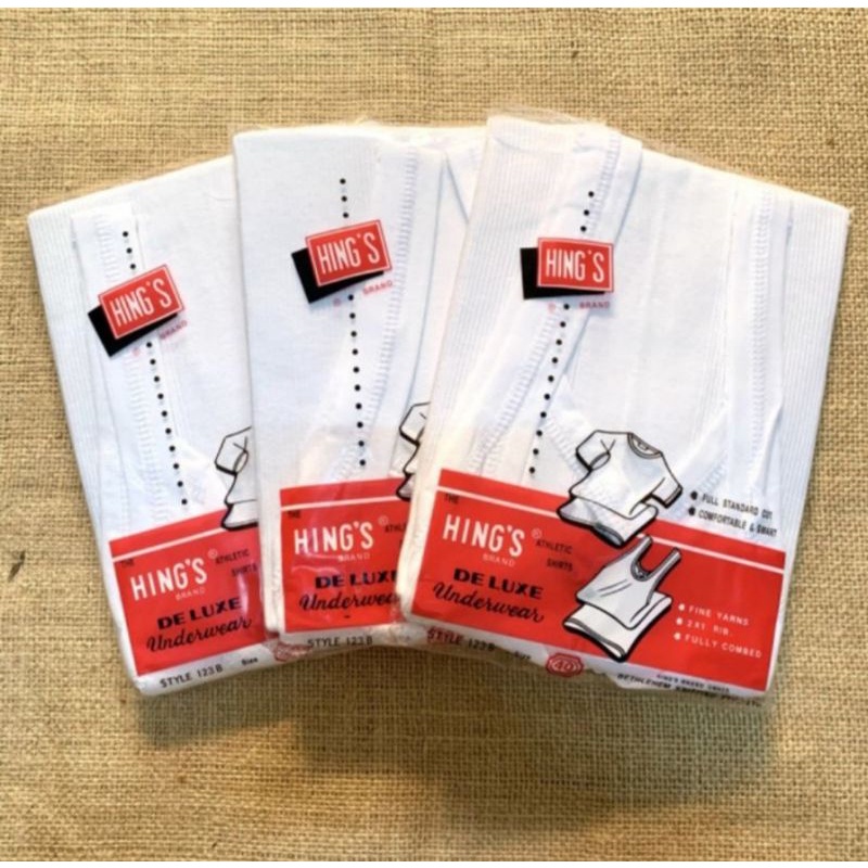 Hing's original Men's Singlets / Men's Singlets / Men's Singlets hings ...