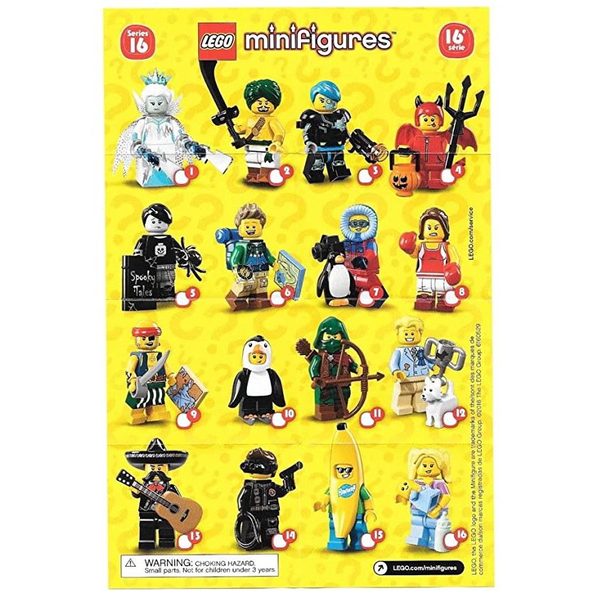 Lego 71013 Series 16 Collectable Minifigure | Shopee Malaysia