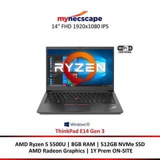 Lenovo ThinkPad E14 Gen 3 (AMD) Price in Malaysia & Specs - RM3399 ...