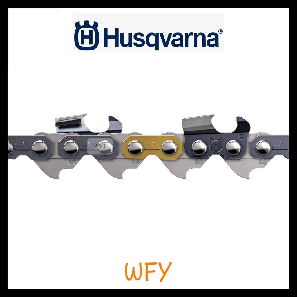 Rantai Chain Husqvarna X-CUT C83 Chainsaw Chain Full Chisel 3/8" .050 ...