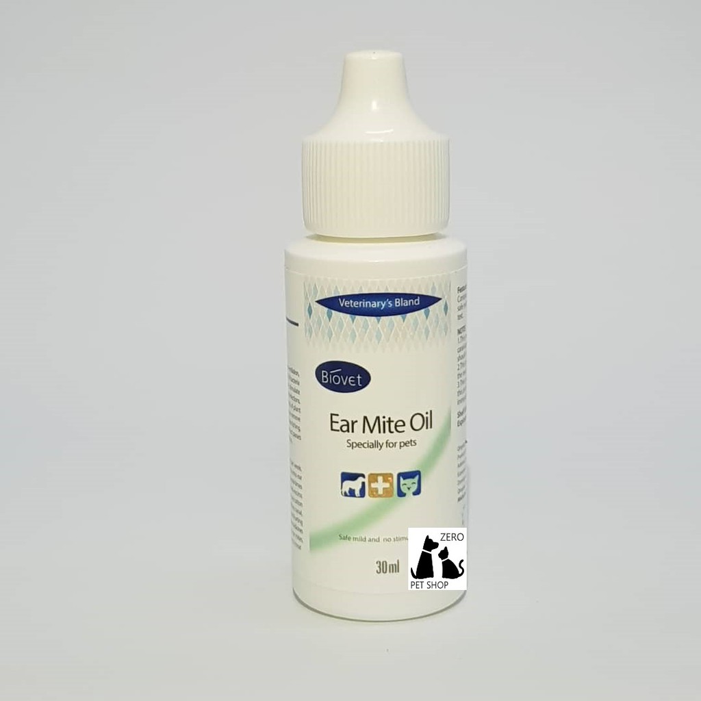 Biovet Ear Mite Oil - 30ml - Dog and Cat | Shopee Malaysia